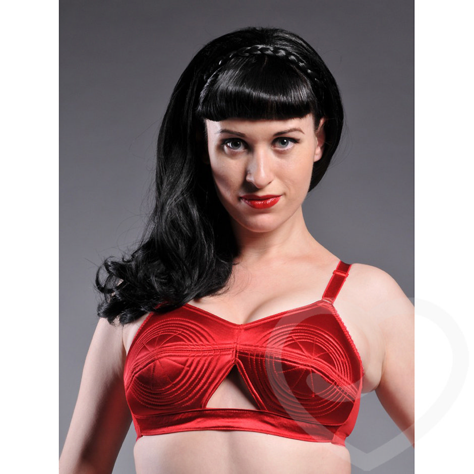 Stockings And Romance Pin Up Whirlpool Bullet Bra Padded Bras Lovehoney