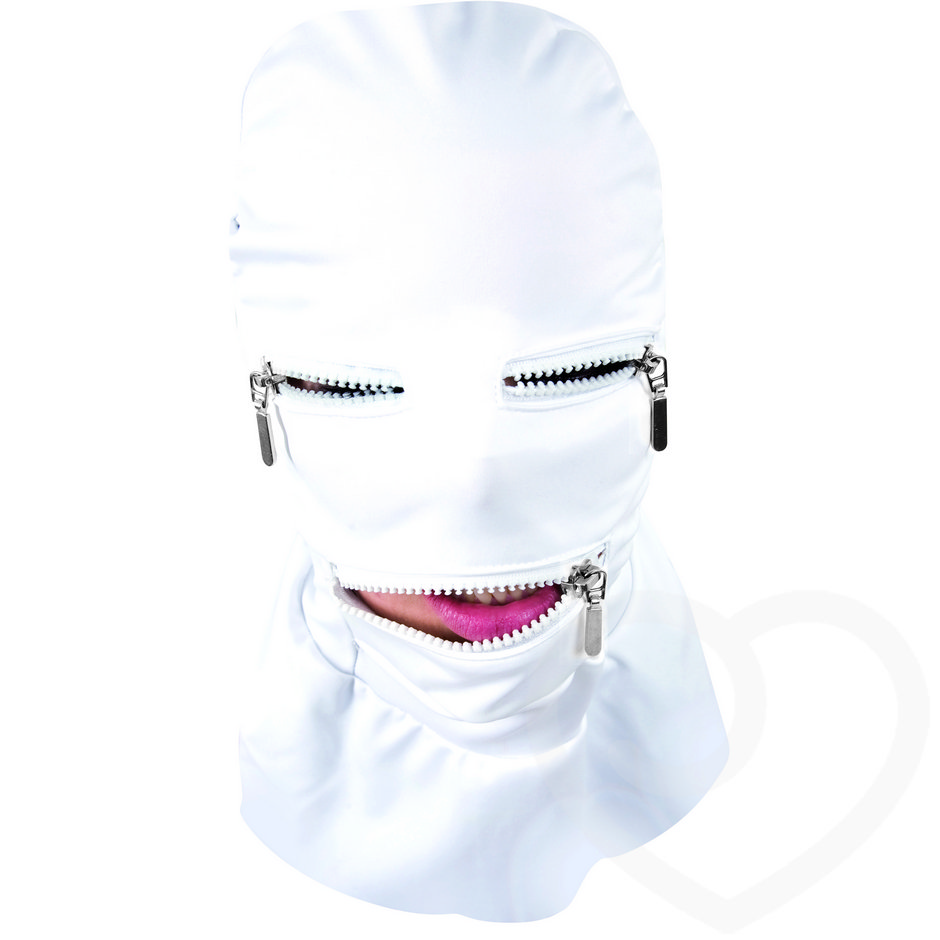 Asylum Asylum Spandex Full Face Mask Hood with Zips - Large/X-Large ...