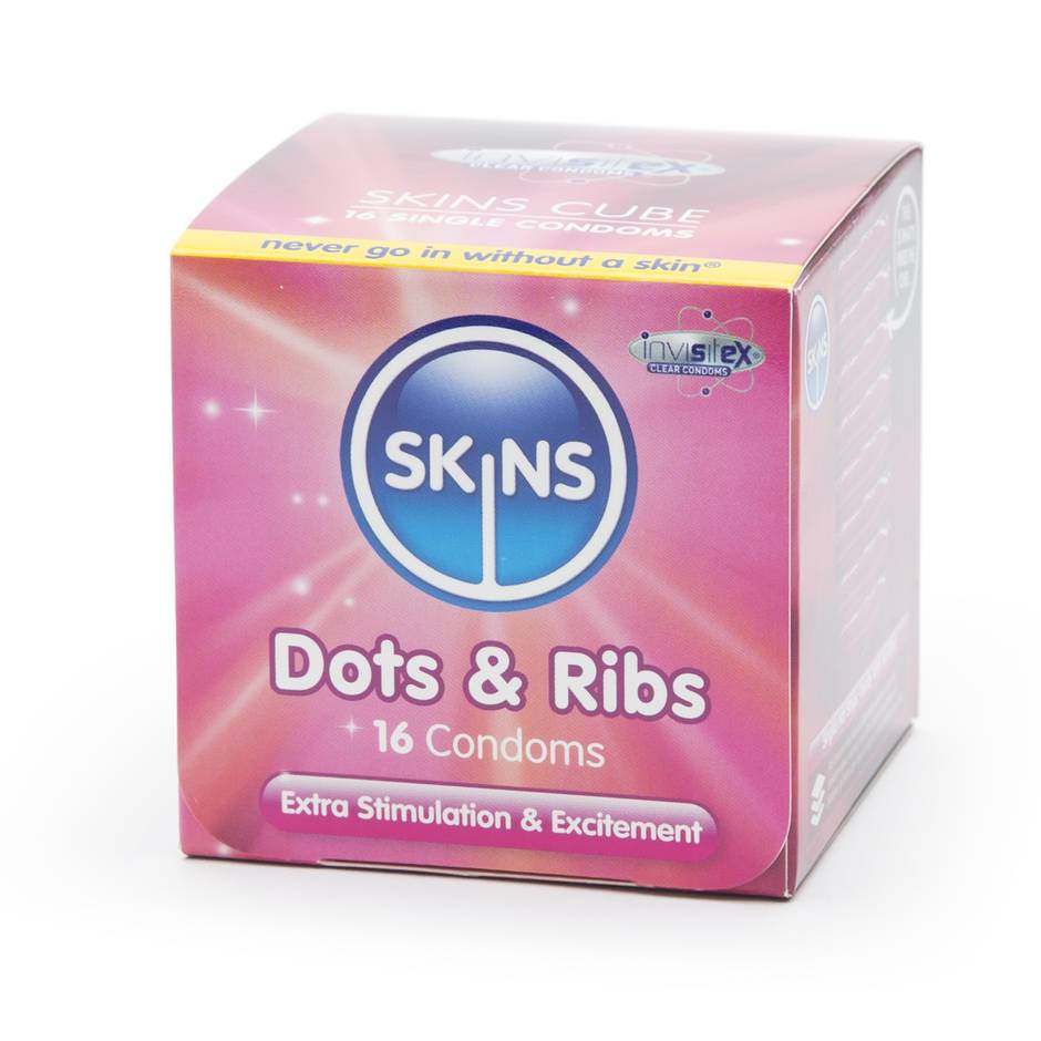 Skins Dotted And Ribbed Condoms 16 Pack Lovehoney UK Skins Dotted And Ribbed Condoms 16 Pack Lovehoney UK