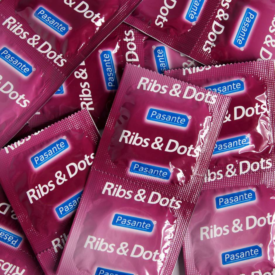 Pasante Ribbed And Dotted Condoms 144 Pack Lovehoney UK